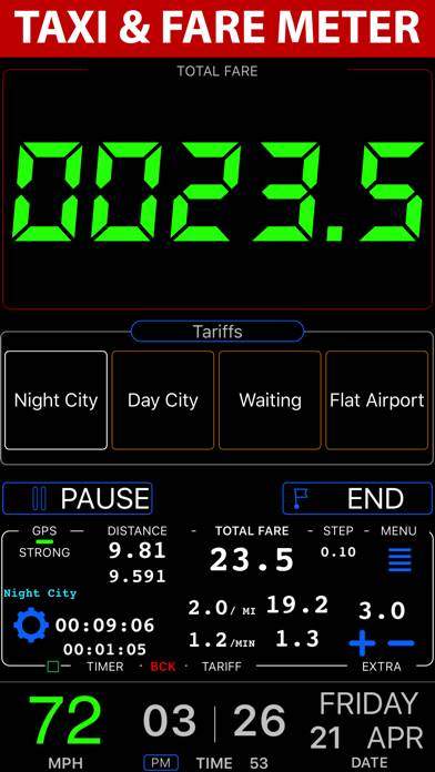 Taximeter. GPS taxi cab meter. App Download | WorldsApps