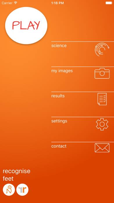 Recognise Foot App Download - Available for iOS & Android