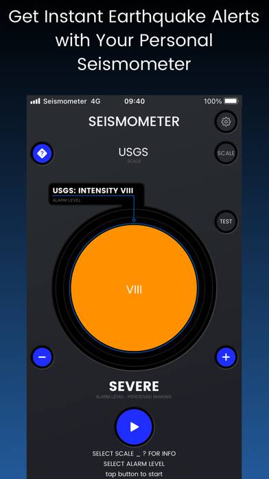 Seismometer - Earthquake Alarm App Download | WorldsApps