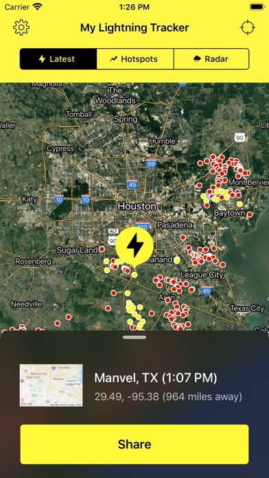 My Lightning Tracker & Alerts App Download | WorldsApps