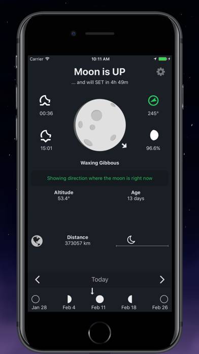 Moon Phase Now: Lunar Calendar App Download | WorldsApps