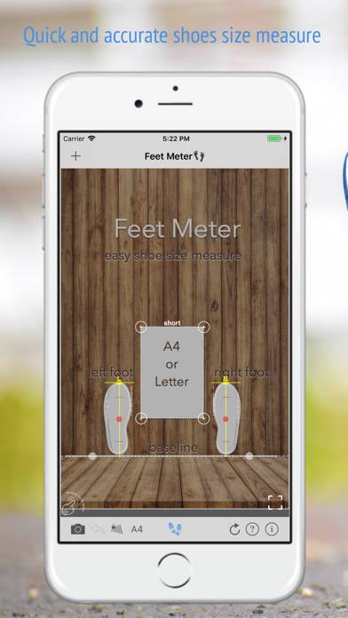 Feet Meter measure shoe size App Download | WorldsApps