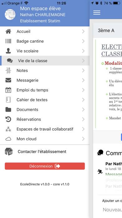 Mon EcoleDirecte Téléchargement De L'Application [Mise À Jour Sep 19 ...
