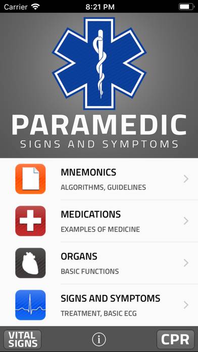 Paramedic: Signs And Symptoms App Download | WorldsApps