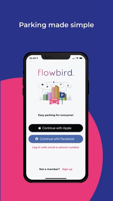 Descarga de la aplicación Flowbird parking