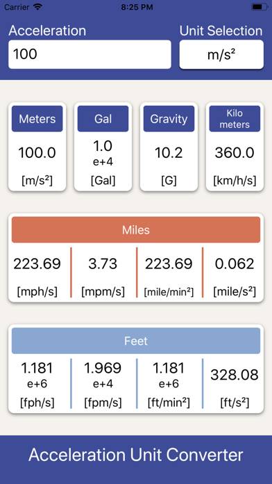 Download Acceleration Unit Converter App [Updated Aug 24] | WorldsApps