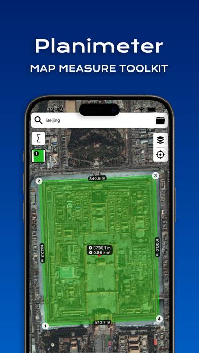 Téléchargement de l'application Planimeter: Map Measure | WorldsApps