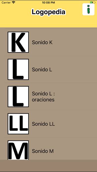 Logopedia app : ejercicios VPP Descargar | WorldsApps