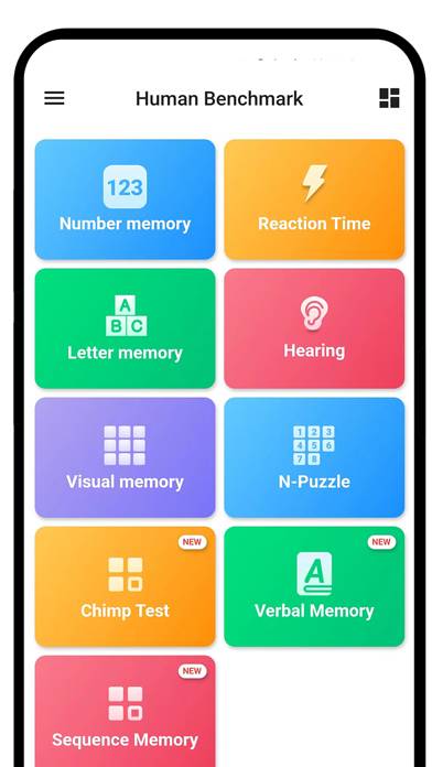 Human Benchmarks - Brain Test App Download | WorldsApps