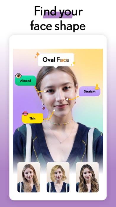 LOOX: Face Shape Test, AI Hair App Download | WorldsApps