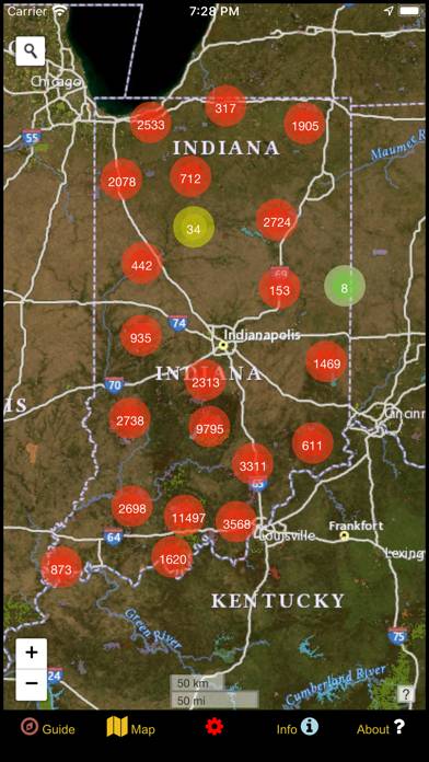 Morel Mushroom Map Indiana