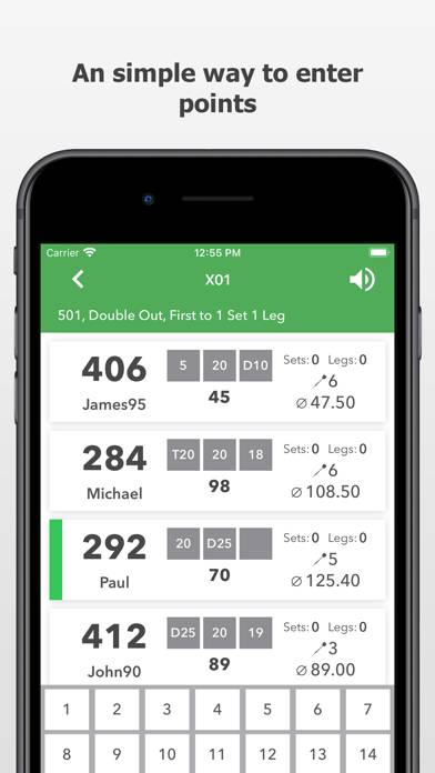 Darts Scoreboard: Scorekeeper App Download | WorldsApps