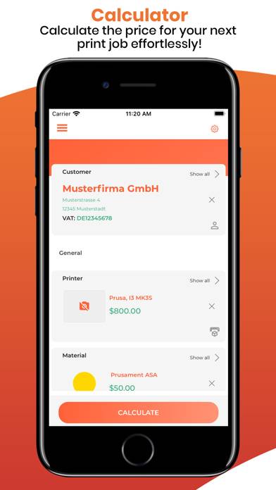 3D Print Cost Calculator Pro App Download | WorldsApps