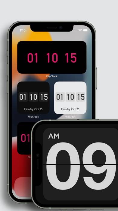 Flip Clock - Widget & Pomodoro App Download | WorldsApps