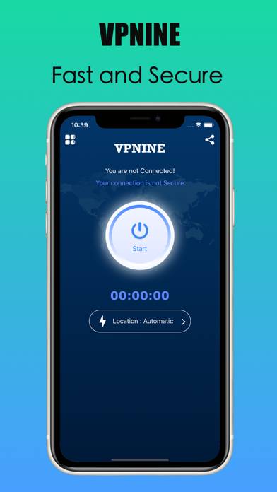 Vpnine - Fast and Secure VPN App Download | WorldsApps