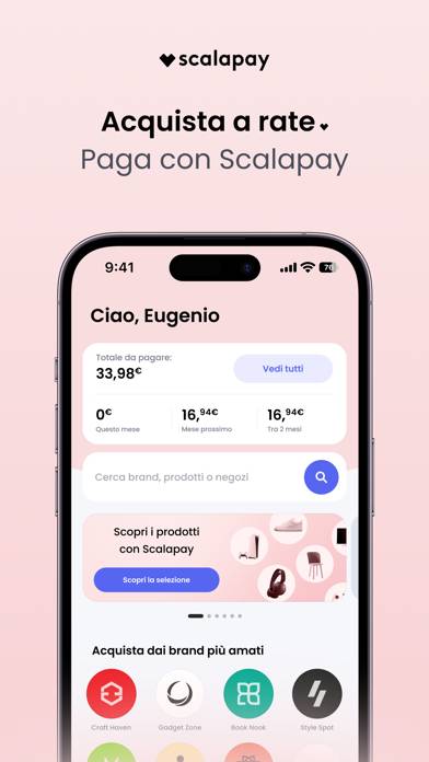 Scarica l'app Scalapay | Shopping a rate | WorldsApps