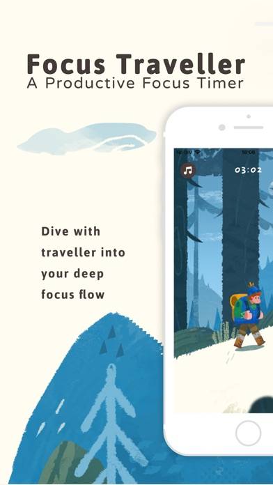 Focus Traveller - Flow Timer herunterladen | WorldsApps