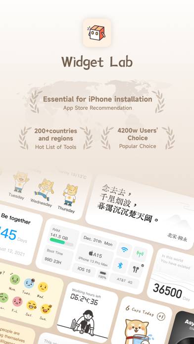 Widget Lab - Standby Themes App Download | WorldsApps