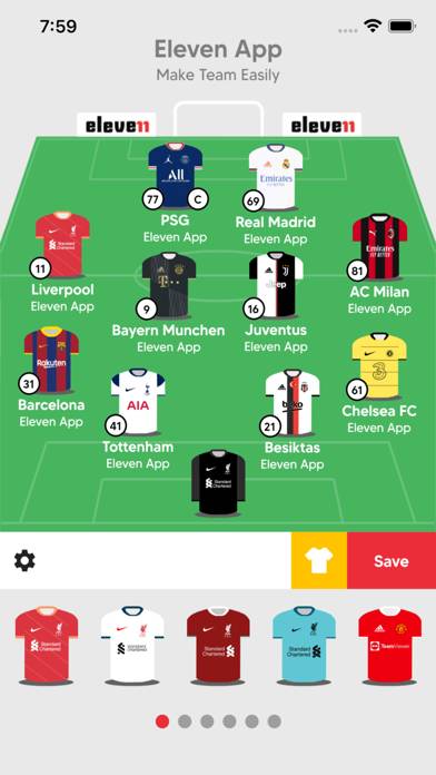 Download Eleven - Build Lineup App [Updated Dec 21] | WorldsApps