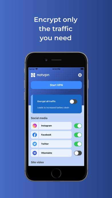 NotVPN Lite | VPN for privacy App Download | WorldsApps