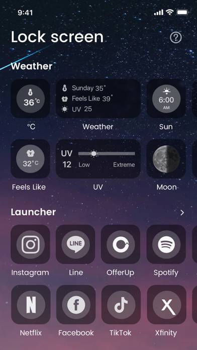 LockWidget - LockScreen Themes App Download