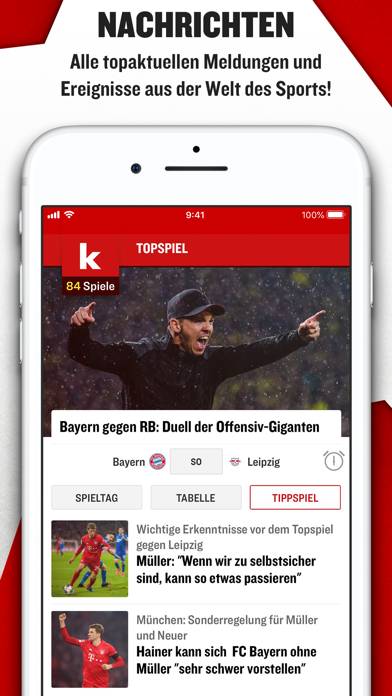 Kicker Fußball News App-Download | WorldsApps