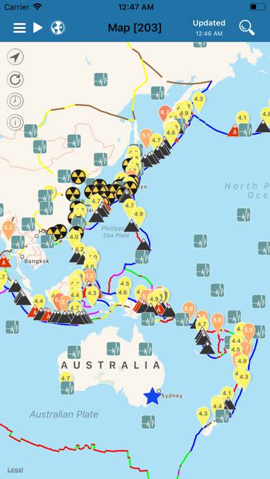 Earthquake plus Alerts, Map & Info App Download | WorldsApps