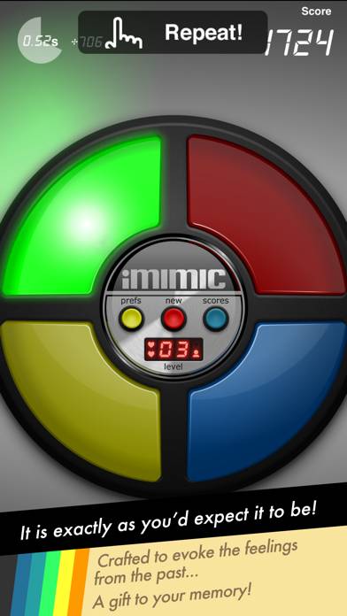 IMimic: 80's Vintage Electronic Memory Game Download | WorldsApps