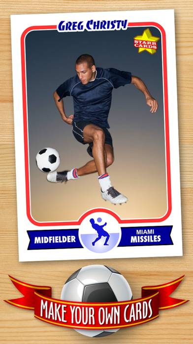 Soccer Card Maker - Make Your Own Custom Soccer Cards with Starr Cards ...