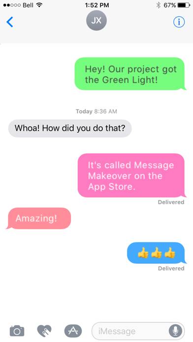 Message Makeover - Colorful Text Message Bubbles Download | WorldsApps