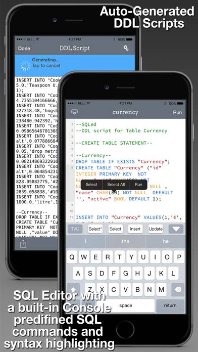 SQLed - SQL Database Manager App Download | WorldsApps