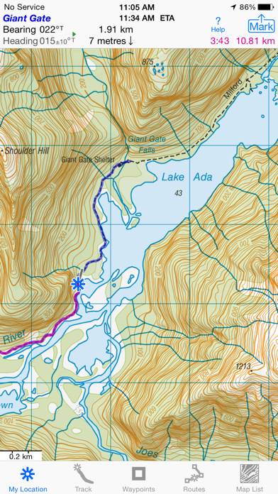 IHikeGPS NZ : LINZ Topo Maps App Download | WorldsApps