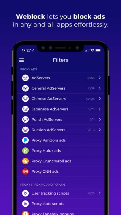 Download Weblock: adblock & proxy App [Updated May 21] | WorldsApps