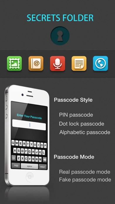 Secrets Folder Pro (Lock your photos, videos, contacts, accounts, notes ...
