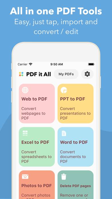 PDF it All Document Converter App Download | WorldsApps