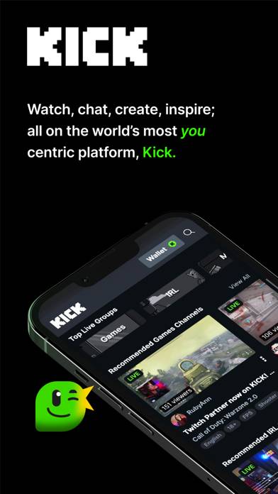 Download Kick - Live Streaming App [Updated Oct 25] | WorldsApps