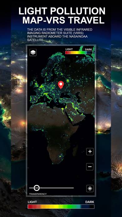 Light Pollution Map-VRs Travel Descargar | WorldsApps