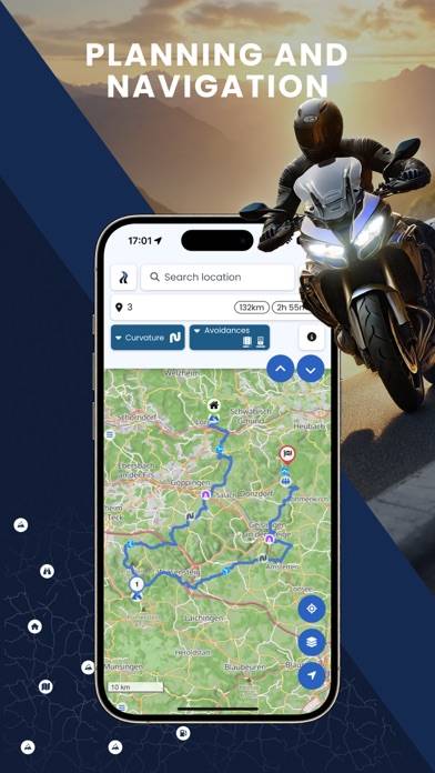 Kurviger Motorcycle Navigation App Download | WorldsApps
