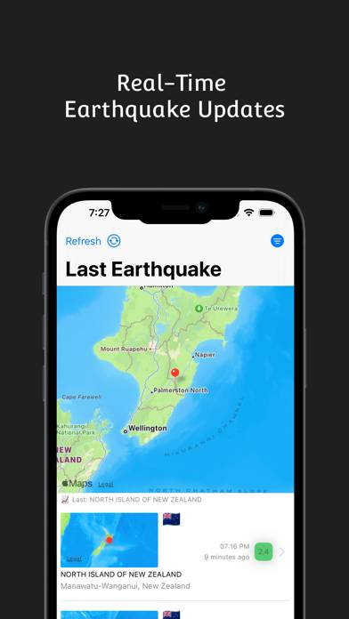 Earthquake Alerts Tsunami Map App Download | WorldsApps