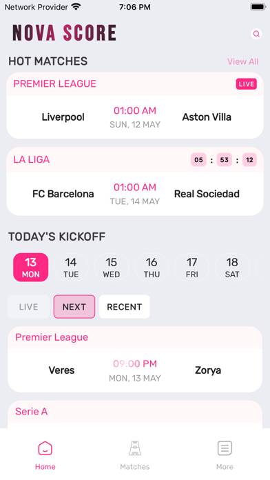 Nova Score - Football Update App Download | WorldsApps