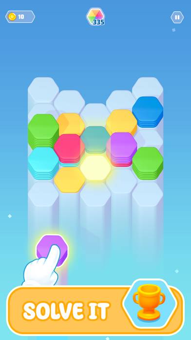 Téléchargement de l'application Color Slide Puzzle: Trier Hexa