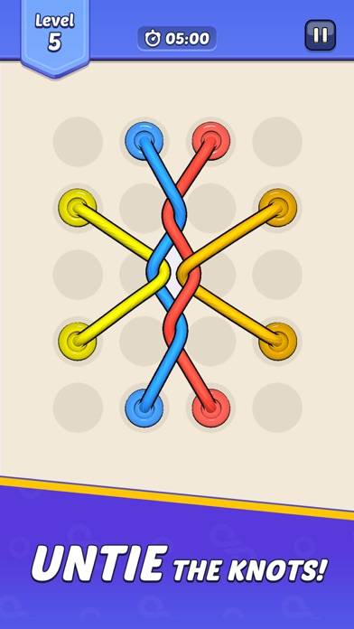 Tangled Rope: Solve Puzzles! App Download | WorldsApps
