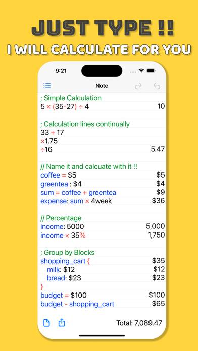 Note Calculator - Text Editor App Download | WorldsApps
