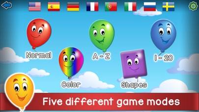 Kids Balloon Pop Language Game App Download | WorldsApps