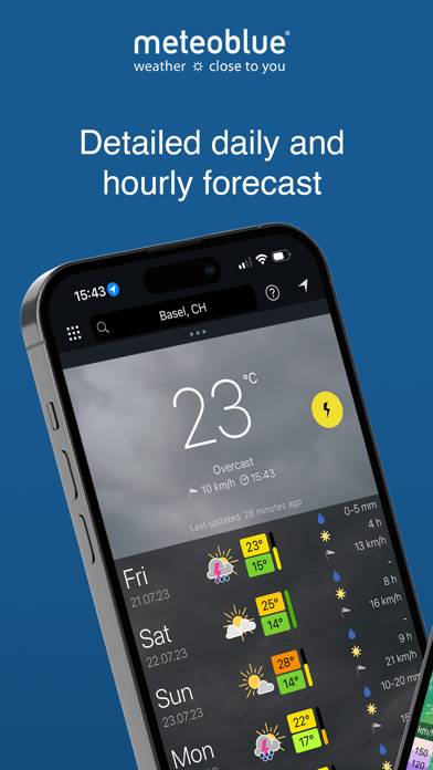 Download Meteoblue weather & maps App [Updated Jun 24] | WorldsApps